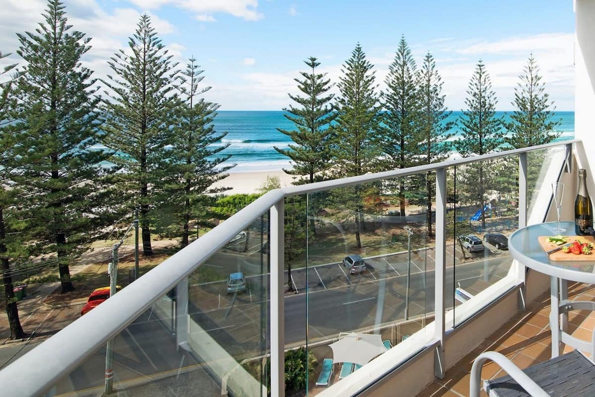 Apartamento, 1 quarto, vista para o oceano | Sacada