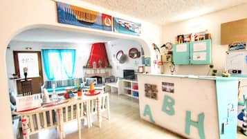 Sala de estar do lobby