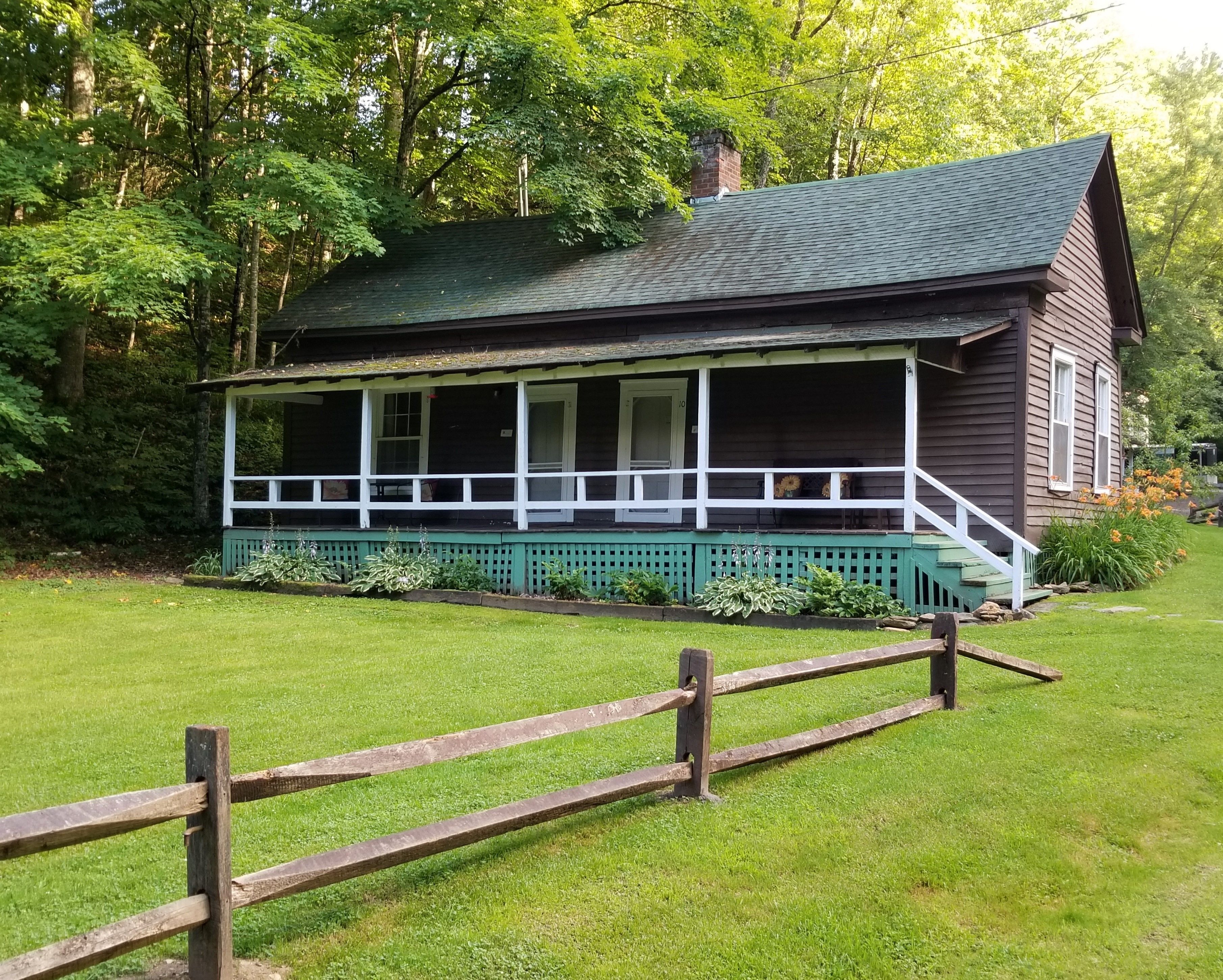 Cabana de Madeira Standard, 1 cama queen-size | Vista do quarto