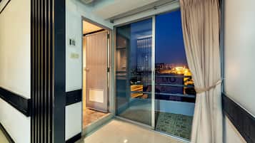 Quarto casal ou duplo luxo | Sacada