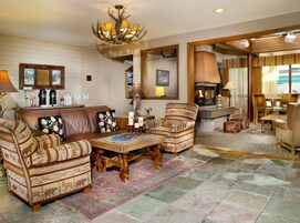 Sala de estar do lobby