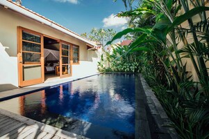 Super Deluxe Bungalow with Private Pool | Vista do quarto