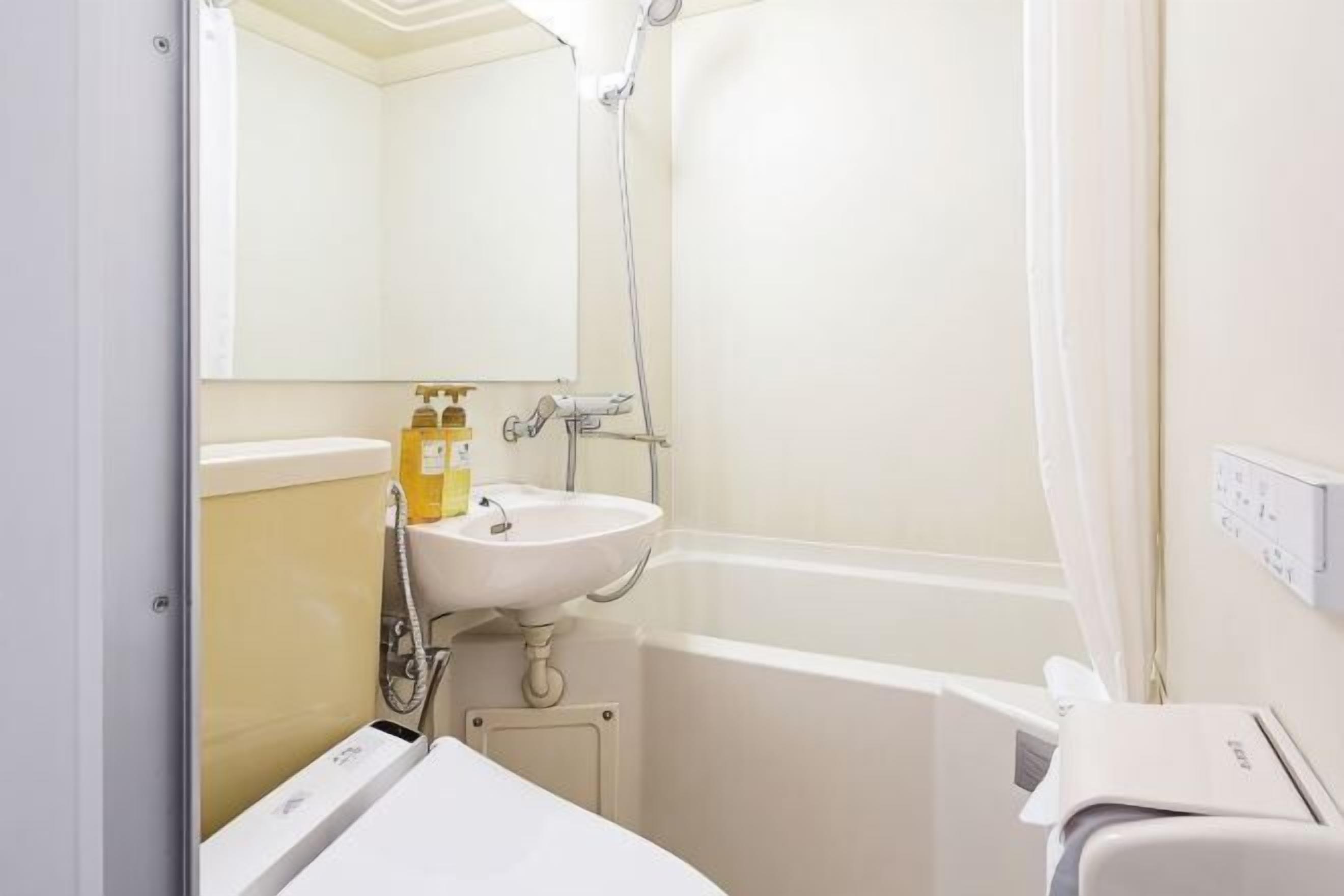 Casa de banho | Um polibã, um secador de cabelo, um bidé, toalhas fornecidas 