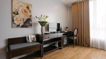 Suíte júnior | 1 quarto, frigobar, cofres nos quartos, escrivaninha