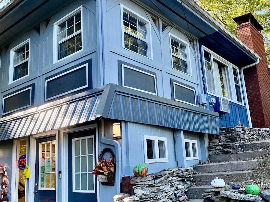 Fachada da propriedade