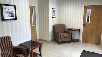 Sala de estar do lobby