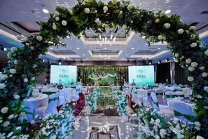 Área interna para casamento