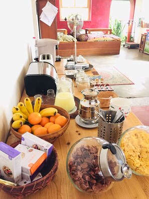 Zona de pequenos-almoços