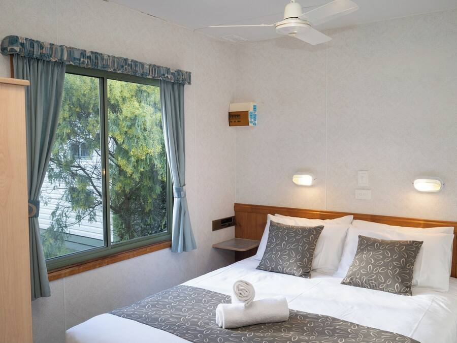 Cabana de Madeira Deluxe, 2 quartos, varanda, vista para a montanha | Roupa de cama fornecida