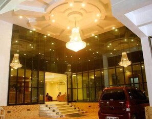 Entrada do alojamento