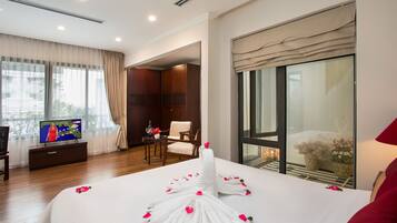 Suíte com design assinado (Au Coeur) | 1 quarto, cofres nos quartos, escrivaninha