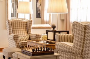 Sala de estar do lobby