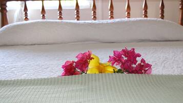 Wi-fi grátis, roupa de cama fornecida