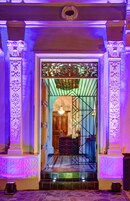 Fachada do alojamento (tarde/noite)