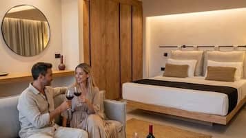 Superior suite | Cofre no quarto, cortinas/cortinados opacos, quartos insonorizados