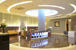 Sala de estar do lobby