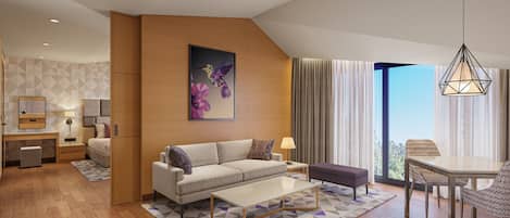 Suíte luxo, 1 quarto, vista para a cidade (Allure) | Comodidades do quarto