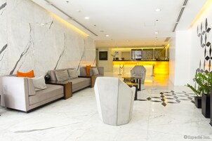 Sala de estar do lobby