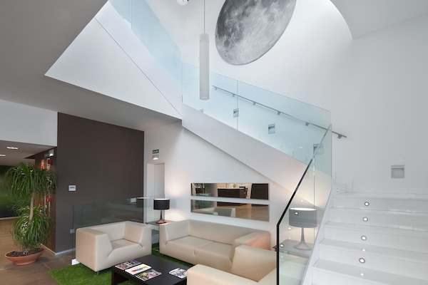 Sala de estar do lobby