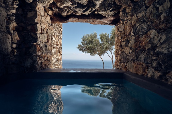 Suite Lua de Mel, 1 cama king-size, vista para o oceano | Piscina privativa
