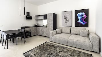 Apartamento Exclusivo | Sala de estar | TV de ecrã plano, Netflix