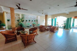 Sala de estar do lobby