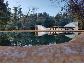 Piscina exterior sazonal 