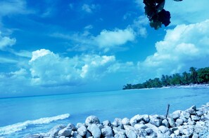 Na praia 
