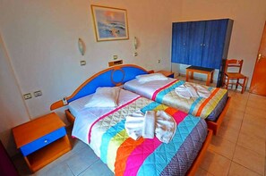 Quartos insonorizados, ferro/tábua de engomar 