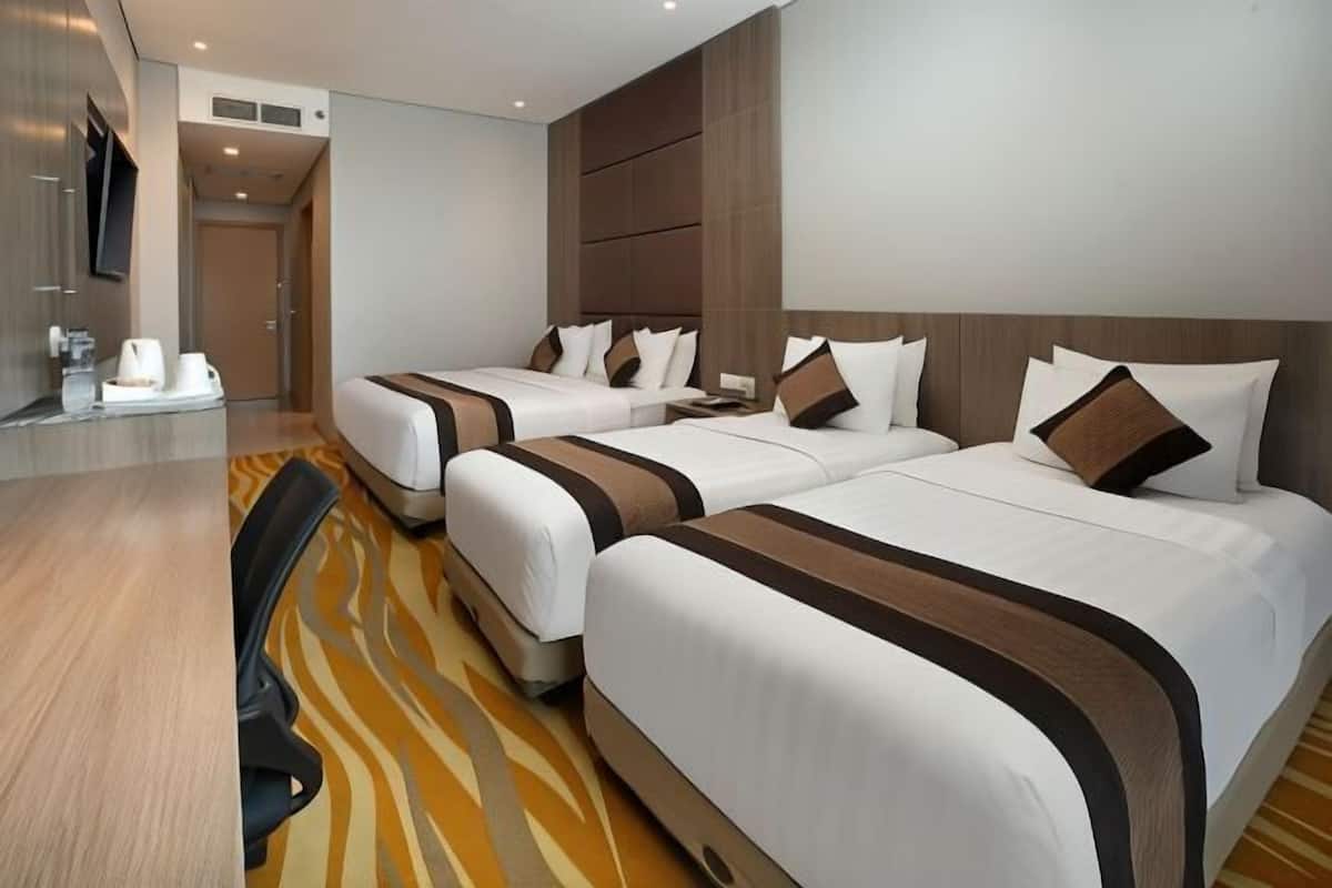 1 quarto, minibar, cofre no quarto, secretária