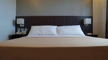 Quarto Deluxe | Secretária, camas desdobráveis, Wi-fi grátis, roupa de cama fornecida