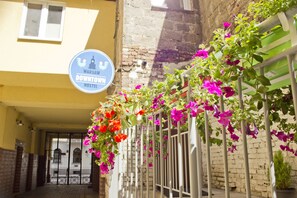 Entrada do alojamento