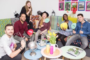 Sala de estar do lobby