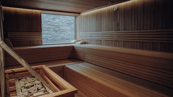 Sala(s) para tratamentos a casais, sauna, banho turco