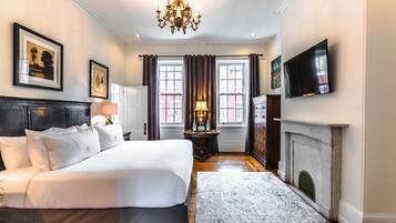 Suite Nobre, 1 cama king-size | 1 quarto, roupa de alta qualidade, edredões de penas