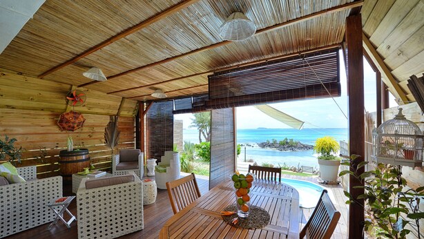 Vila, 1 quarto, banheira de hidromassagem | Sacada