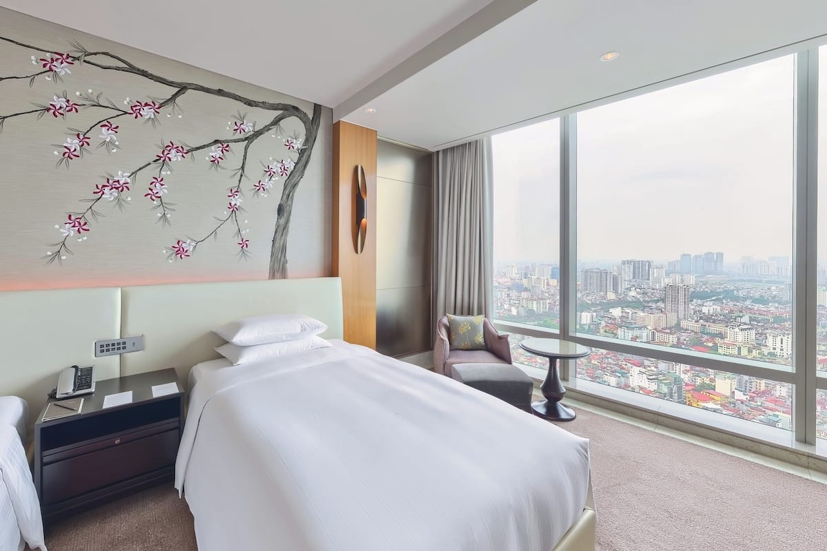 1 quarto, minibar, cofre no quarto, secretária