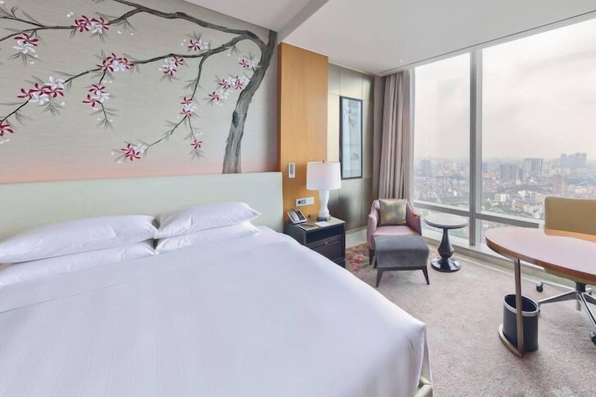 1 quarto, minibar, cofre no quarto, secretária