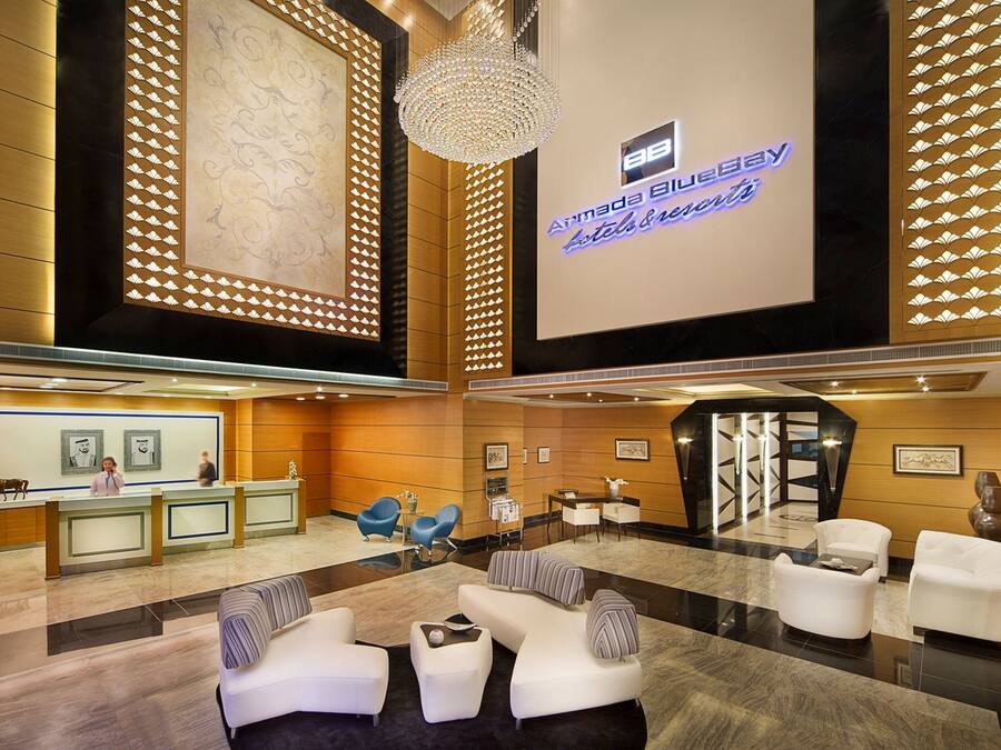 Sala de estar do lobby