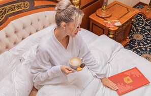 Suite Presidencial | Roupa de alta qualidade, minibar, cofre no quarto 