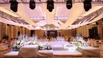 Espaço interior para casamentos