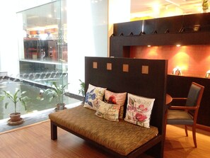 Sala de estar do lobby