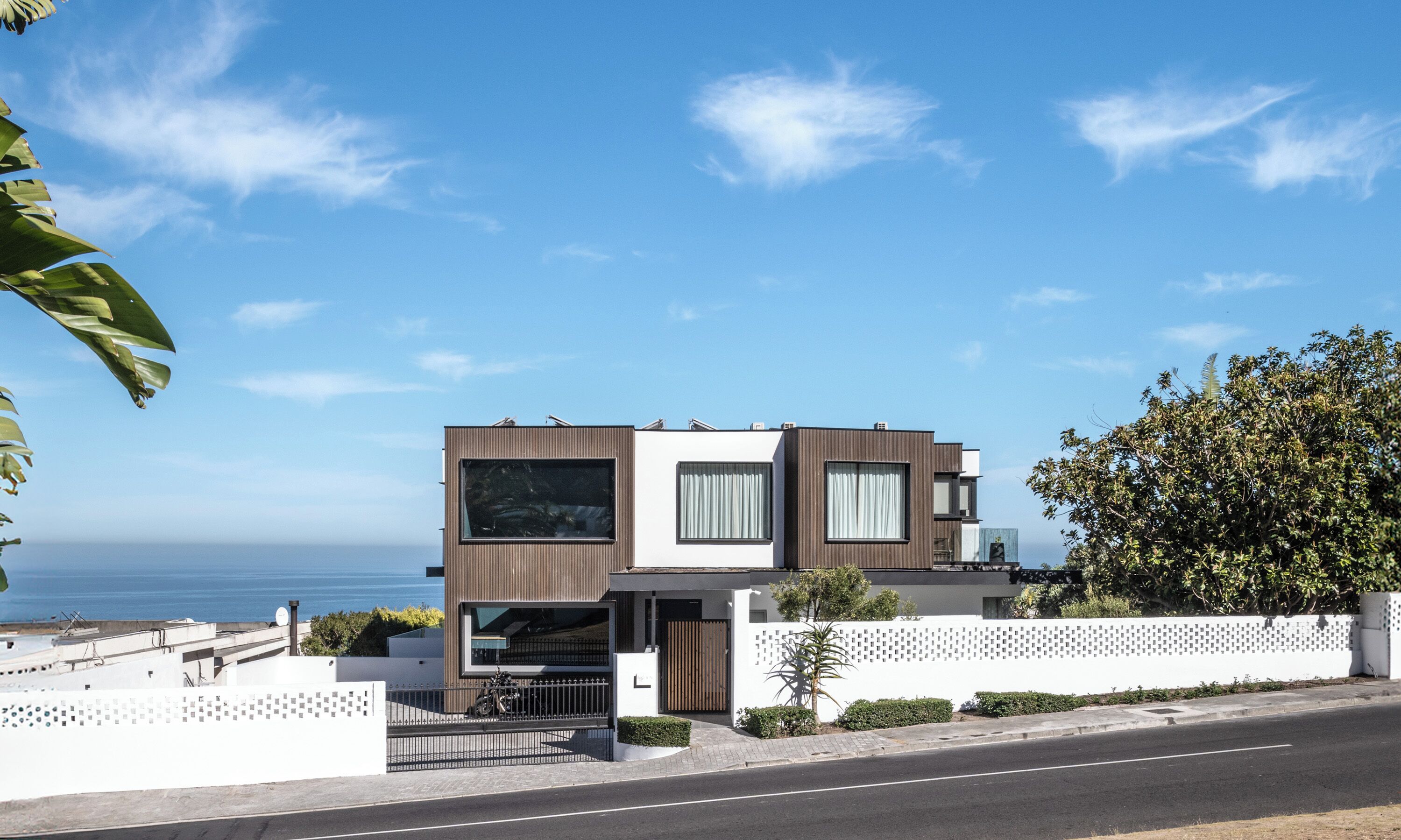 Entrada do alojamento