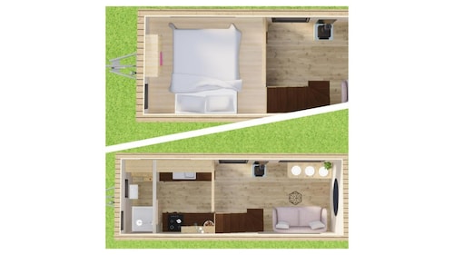 Superbe Tiny House Avec Jacuzzi La Quiétude - Moselle