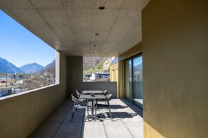 Apartamento conforto | Terraço/pátio