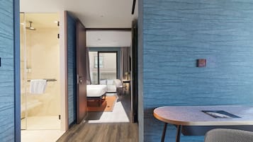 Deluxe Suite with Acropolis View (Heaven) | 1 quarto, roupas de cama antialérgicas, frigobar, cofres nos quartos