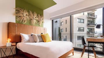 Apartamento de Luxo | 2 quartos, roupa de alta qualidade, cofre no quarto