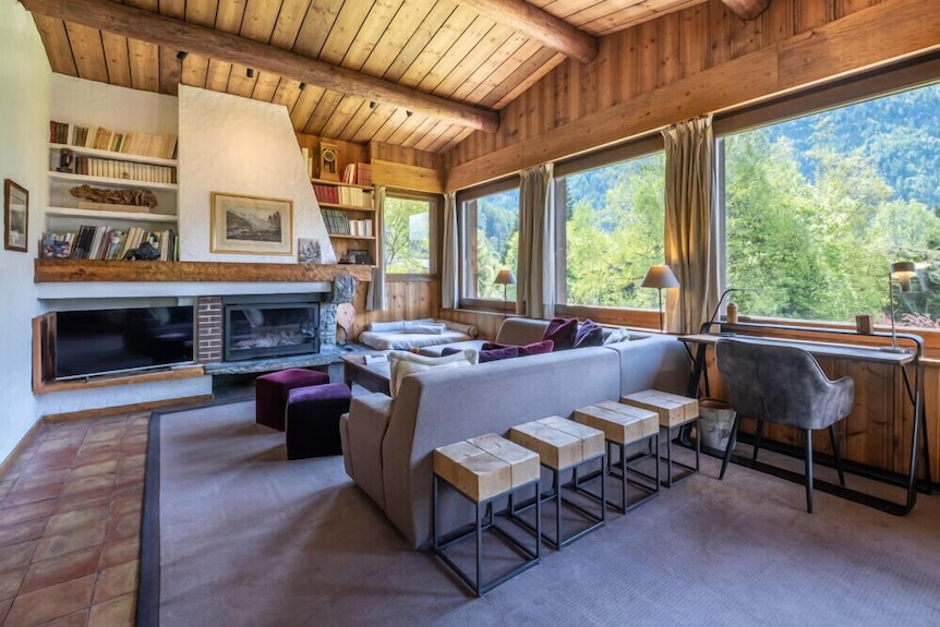 Family Chalet With Amazing View On Mont Blanc - Les Praz