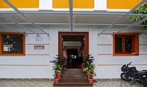 Entrada do alojamento