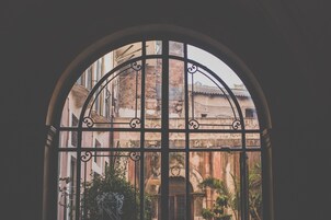 Entrada da propriedade